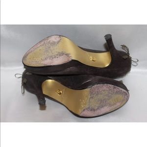 house of dereon | Shoes | House Of Dereon Met Brown Platform Ruffle ...